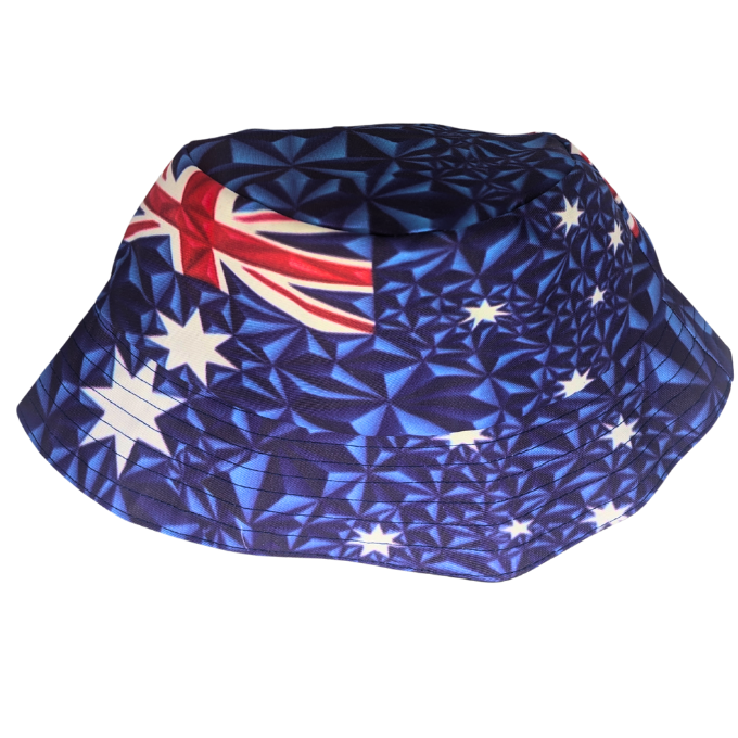 Proudly Australian Flag 3D Reversible Bucket hat | Shop Today. Get it ...