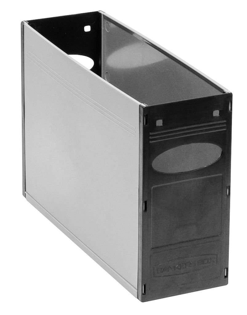 Fellowes Bankers Box Plastic Containers Solid Container - Black 4pk ...