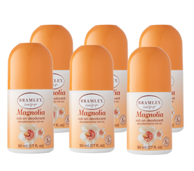 Bramley Magnolia Roll-On: 6x 50ml pack | Shop Today. Get it Tomorrow ...