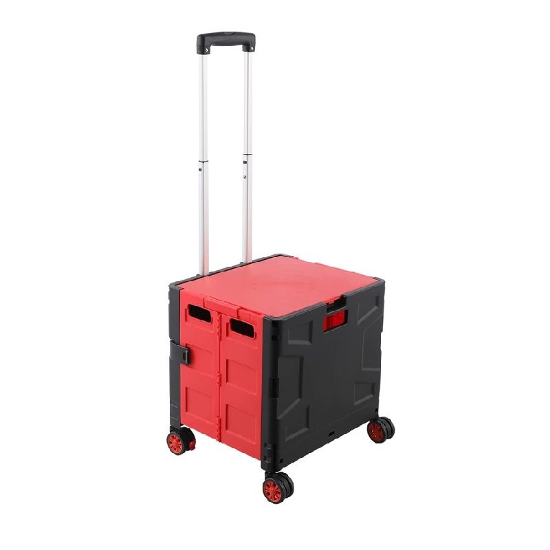 Portable Foldable Multifunctional Shopping Cart With Telescopic Handle ...