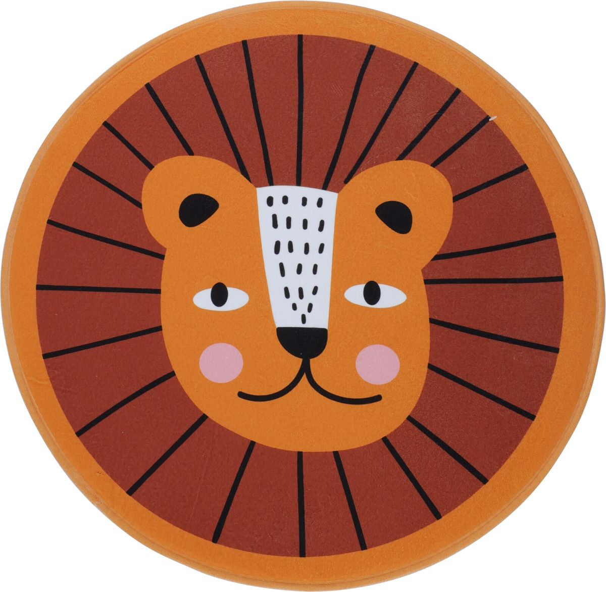 Kids' Rug Round Lion - 60 x 60cm | Shop Today. Get it Tomorrow ...