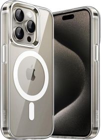 Clear MagSafe Case Shockproof Transparent Cover for iPhone 15 Pro Max ...