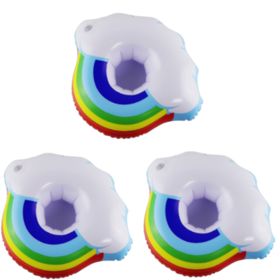 Olive Tree-3 x Inflatable Beverage Holder Party Decor-Rainbow Cloud ...