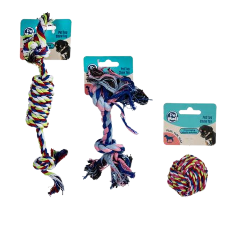 Pet Toy Puppy Tug Chews Assorted-3 Pack | Shop Today. Get it Tomorrow ...