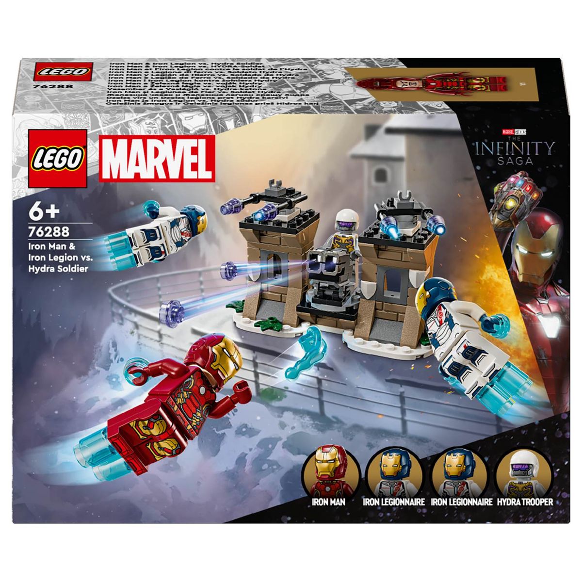 LEGO® Marvel Iron Man & Iron Legion vs. Hydra Soldier 76288 | Shop ...