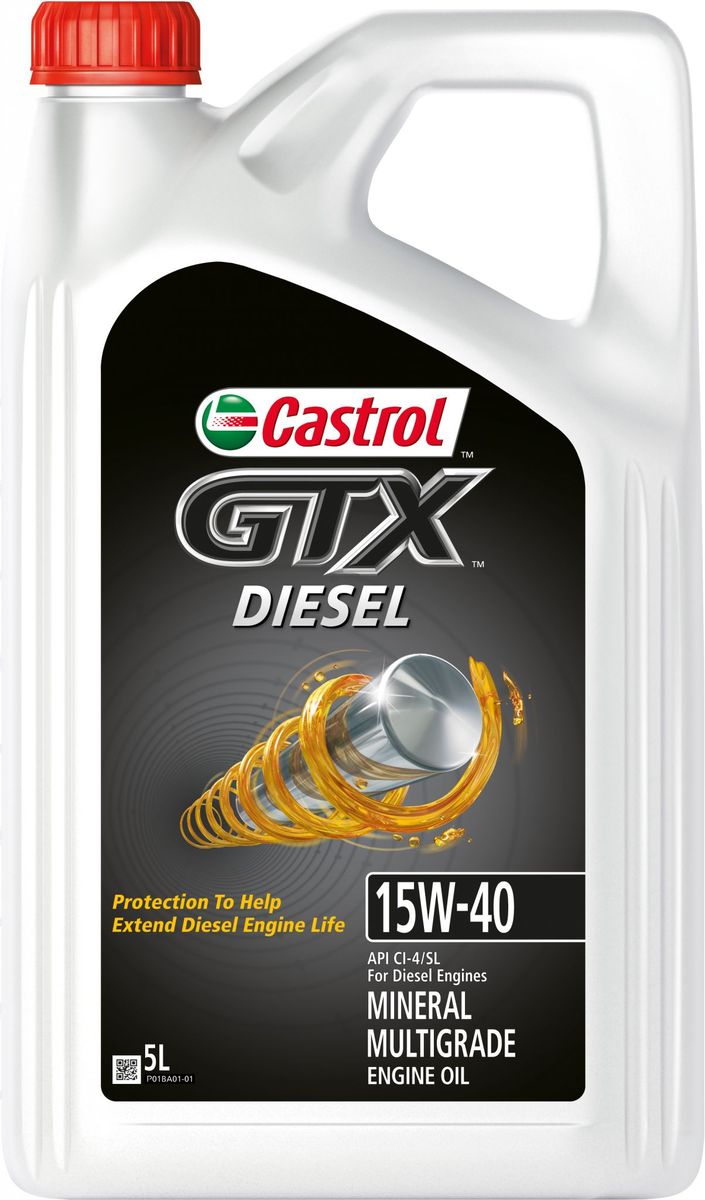 Castrol GTX 15W40 Diesel Motor Oil 5 Litre Shop Today Get It