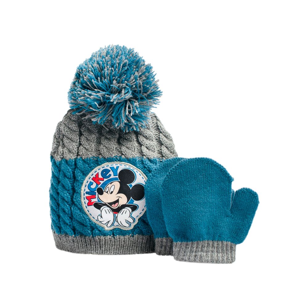 Mickey Mouse Baby Beanie & Mitten Set | Shop Today. Get it Tomorrow ...