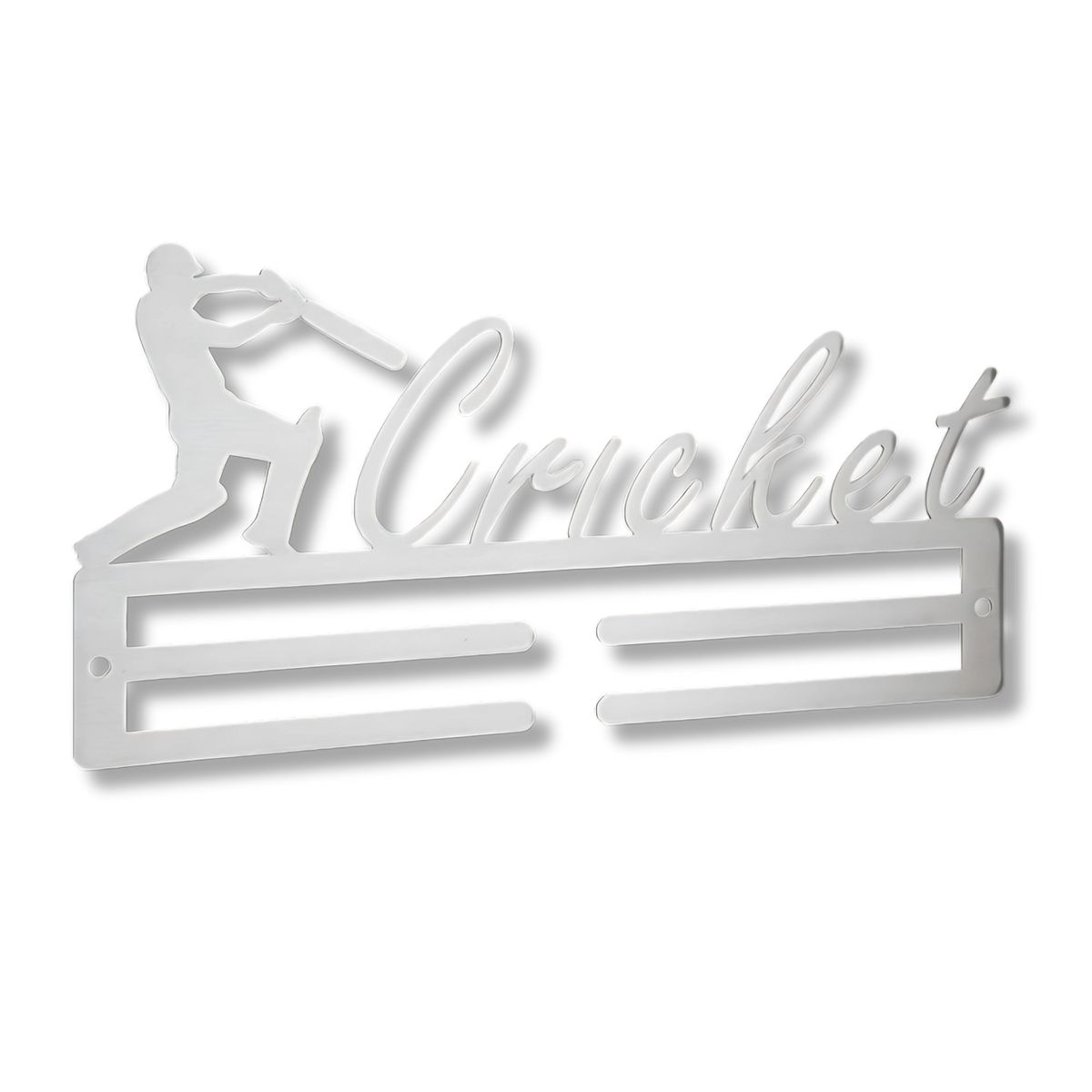 Cricket Medal Hanger - Stainless Steel Wall-Mounted Display Rack | Shop ...