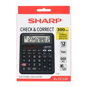 Sharp EL-CC12D Desk Calculator - Check Correct Tax | Shop Today. Get it ...