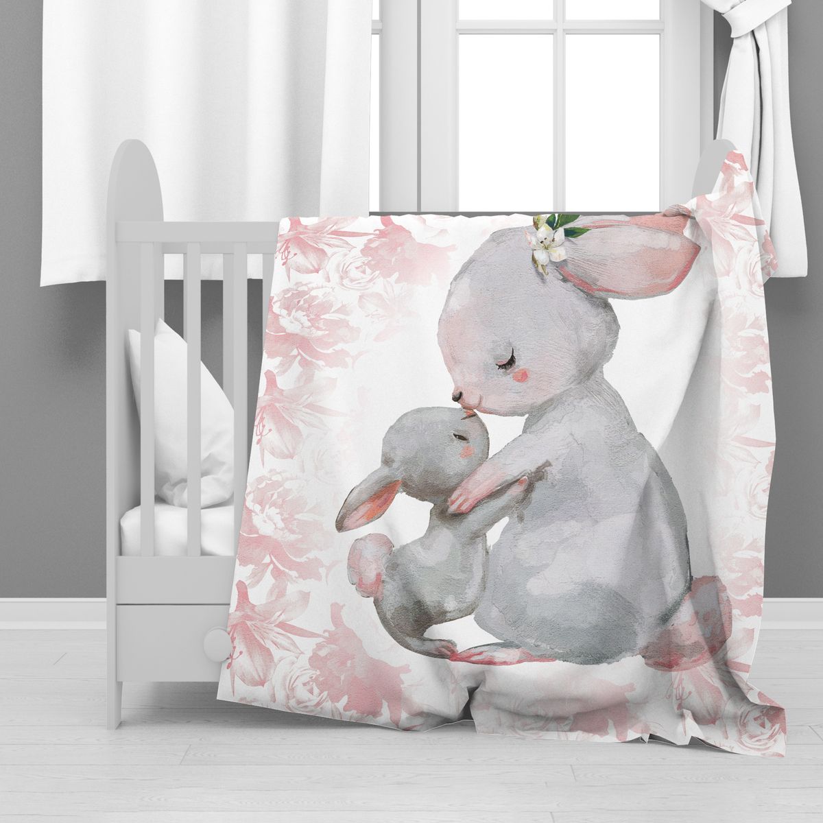 Little Rabbits Minky Blanket | Shop Today. Get it Tomorrow! | takealot.com