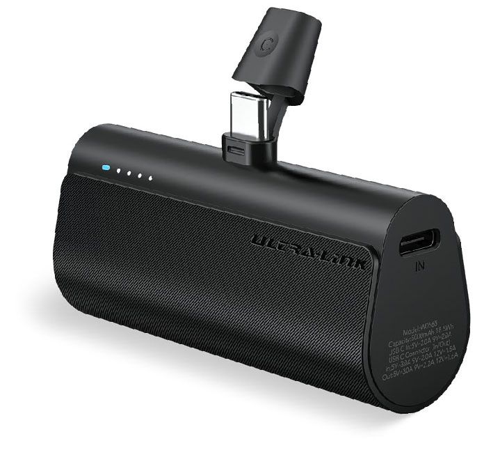 Ultra-Link 5000 mAh Power bank with Type -C Adapter | Shop Today. Get ...