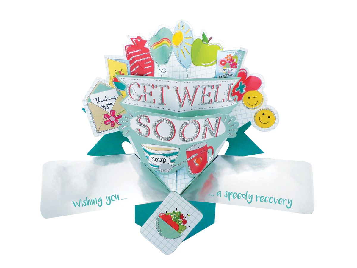 3D Pop-up Card - Get Well | Shop Today. Get it Tomorrow! | takealot.com