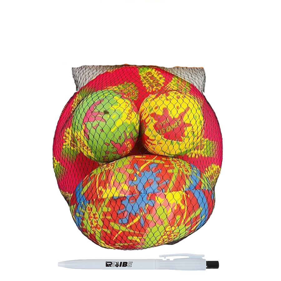 Fun Water Skipping Balls & Frisbee Foam Pool/Water Toys With ReVibe Pen ...