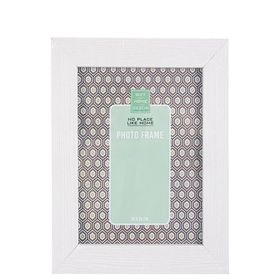 Bulk Pack x 6 Plastic White Border Picture Frame For 20x25cm Photo ...