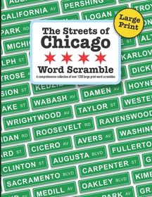 Large Print The Streets of Chicago Word Scramble: A comprehensive ...