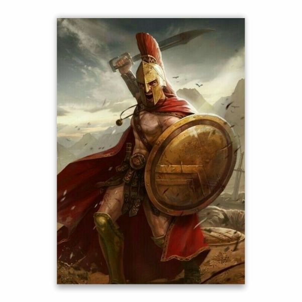 Spartan Warrior Poster - A1 | Shop Today. Get it Tomorrow! | takealot.com