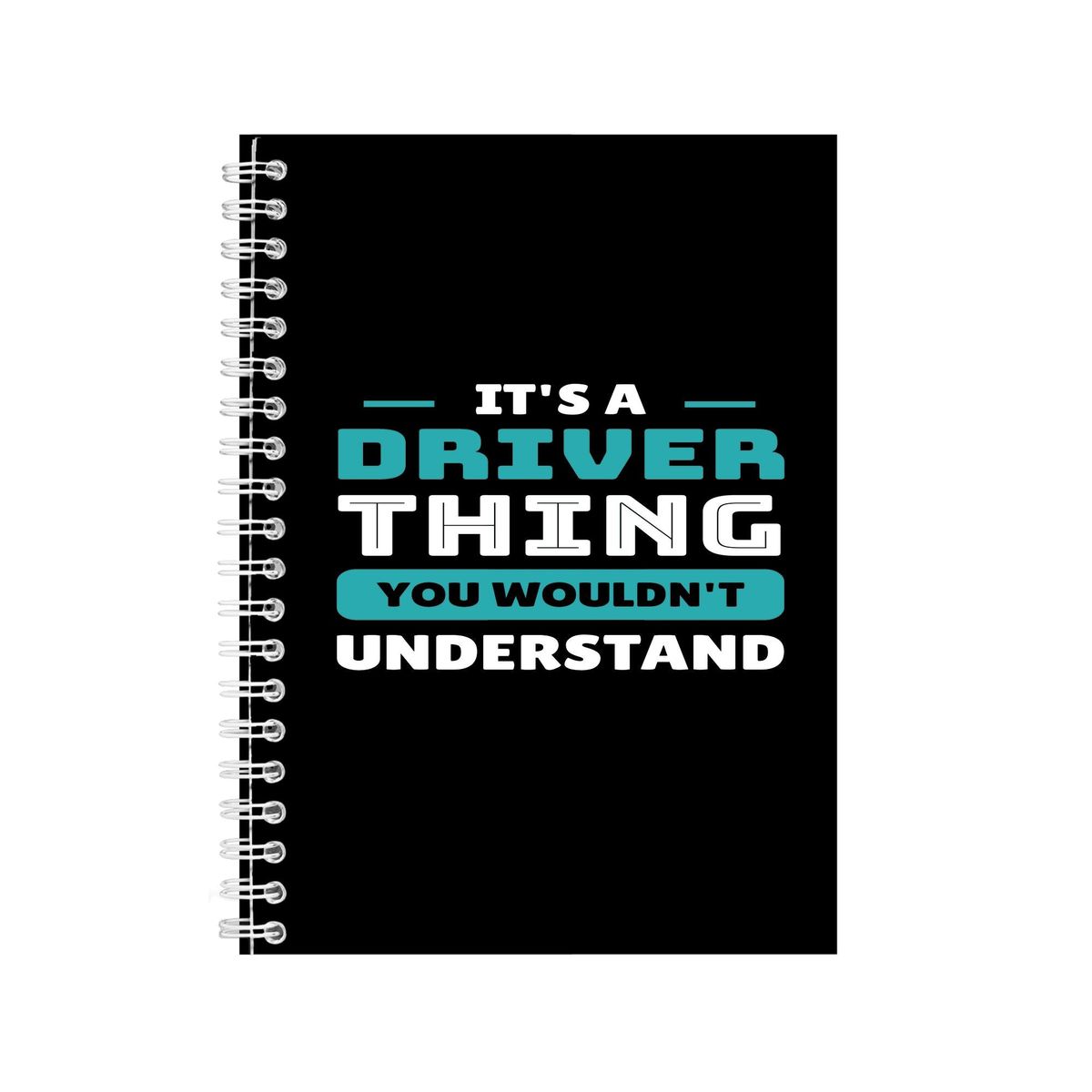 Driver A5 Notebook Spiral and Lined with Job Quotes Graphic Notepad ...