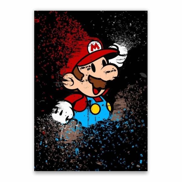 Mario Bros Splash - A1 Poster | Shop Today. Get it Tomorrow! | takealot.com