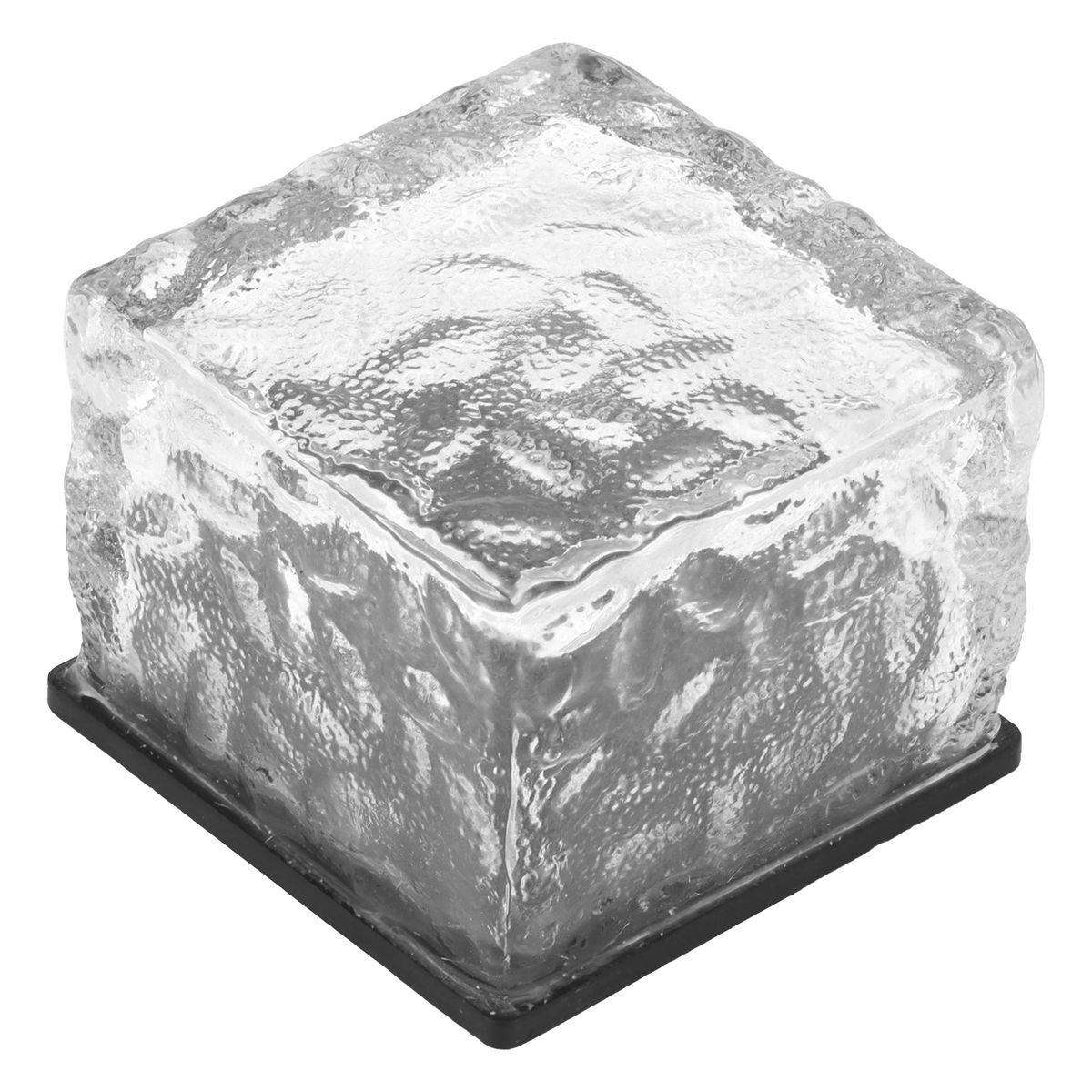 Solar Powered Square Tempered Glass Outdoor LED Buried Light | Shop ...