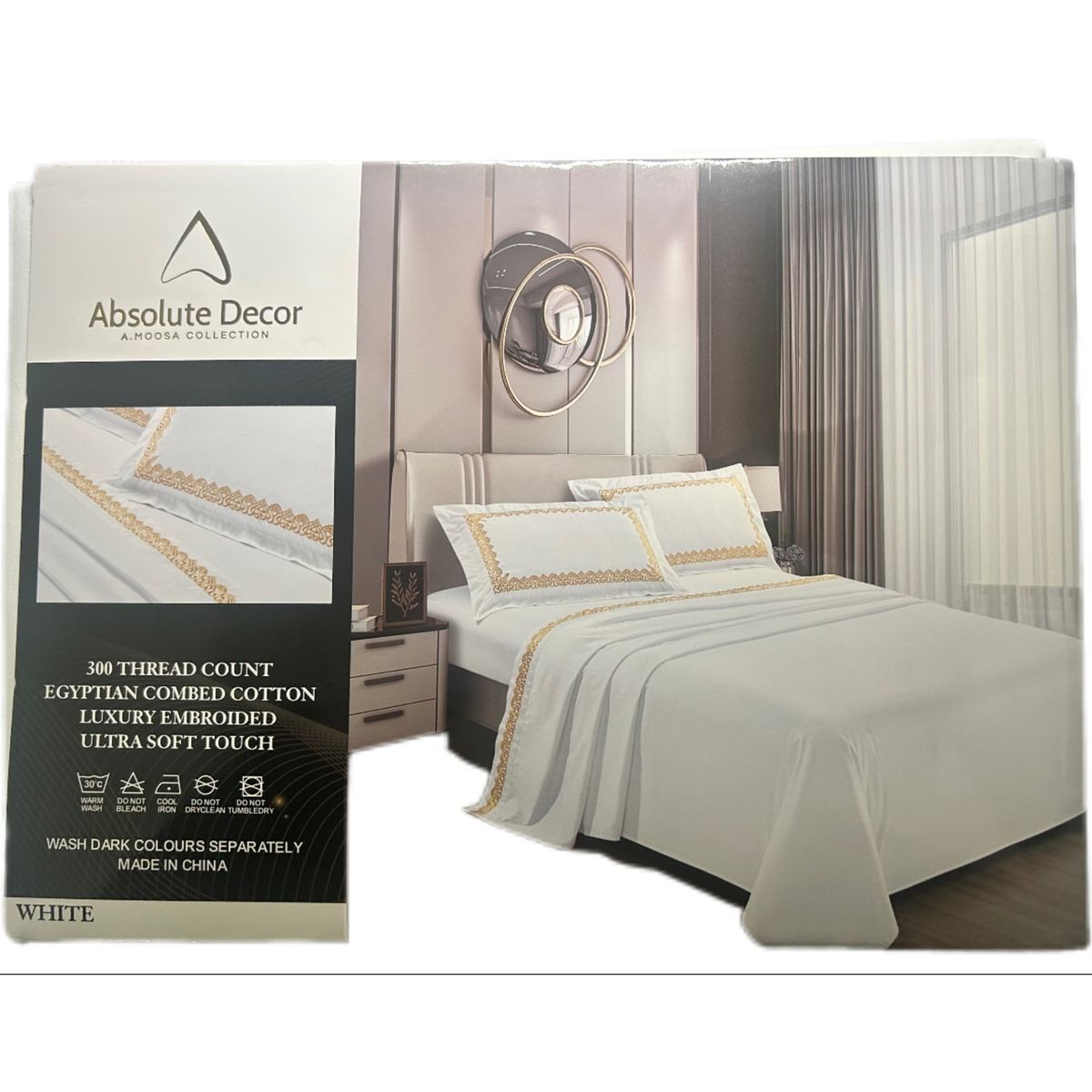 Absolute Decor Modern Sheet Set Queen 300 tc | Shop Today. Get it ...