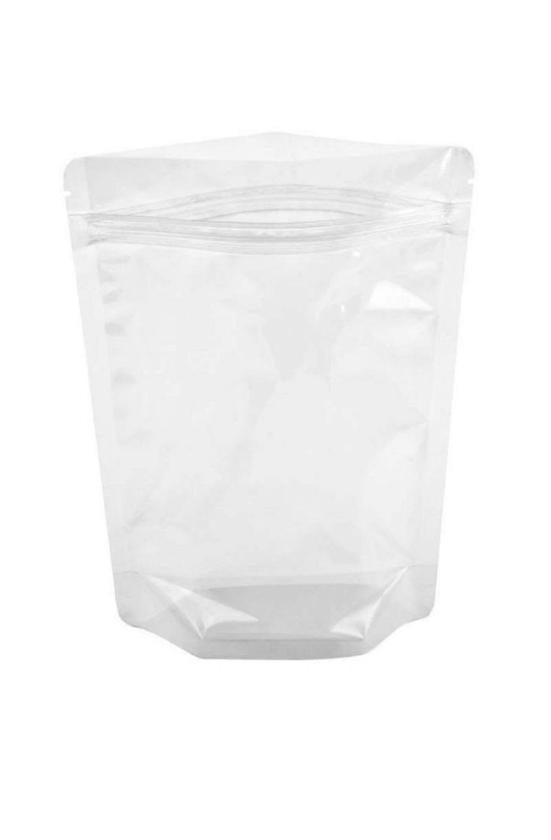 Stand Up Resealable ziplock pouch bags - Pack of 50 -size 130mm x 230 ...