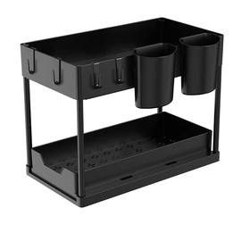Multi Purpose Storage Organiser Black | Shop Today. Get it Tomorrow ...