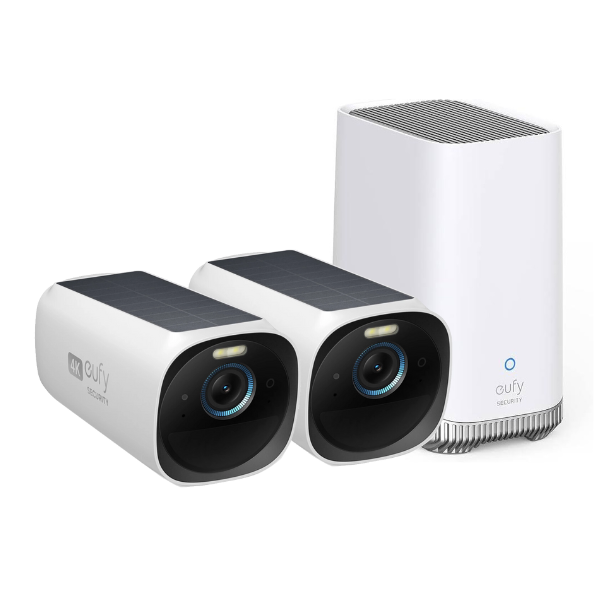 EUFY Security Cam 3 Kit - Homebase 3 | 2 X 4K Solar Cameras | Shop ...