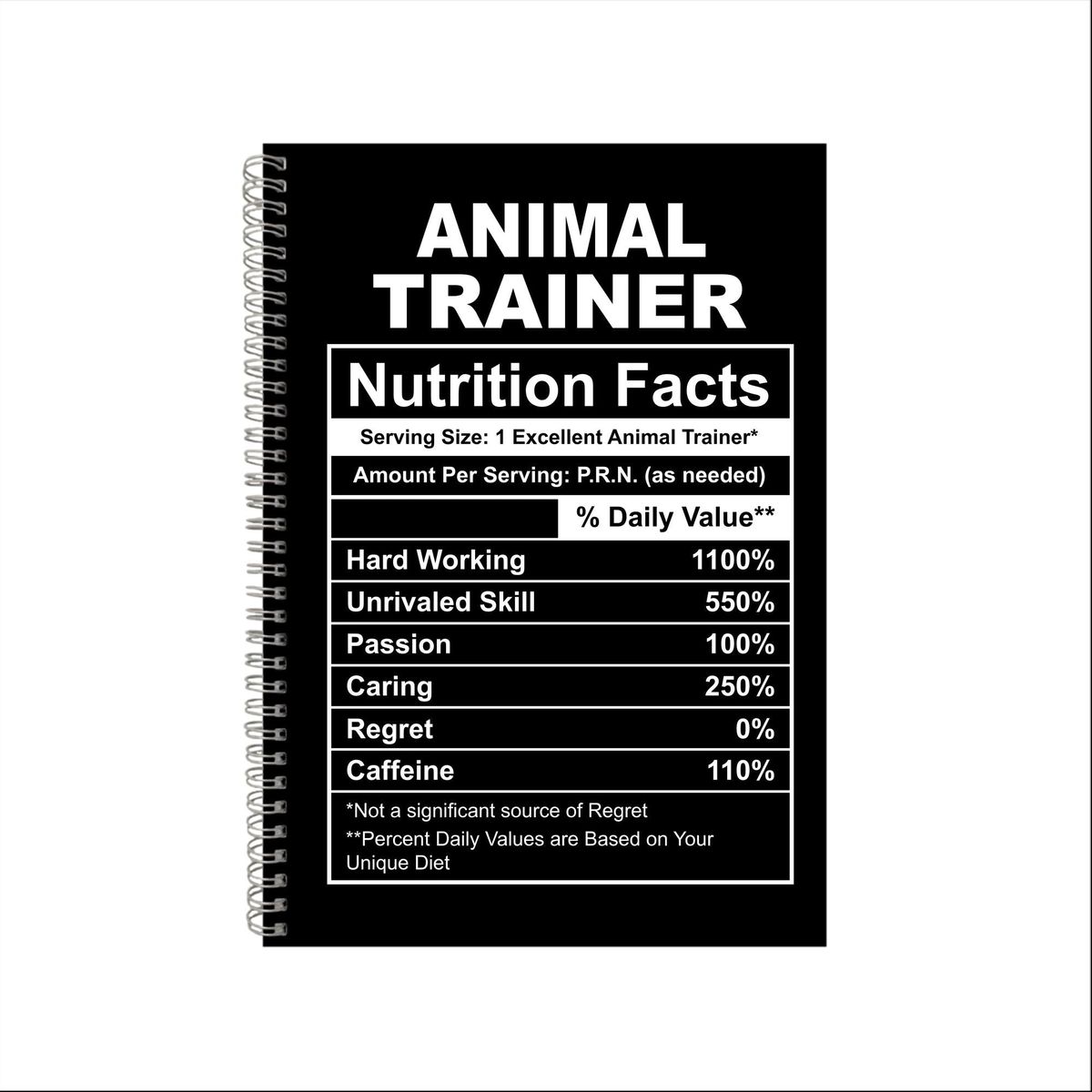 Animal Trainer Notebook Writing Book A4 Notepad 09 | Shop Today. Get it ...