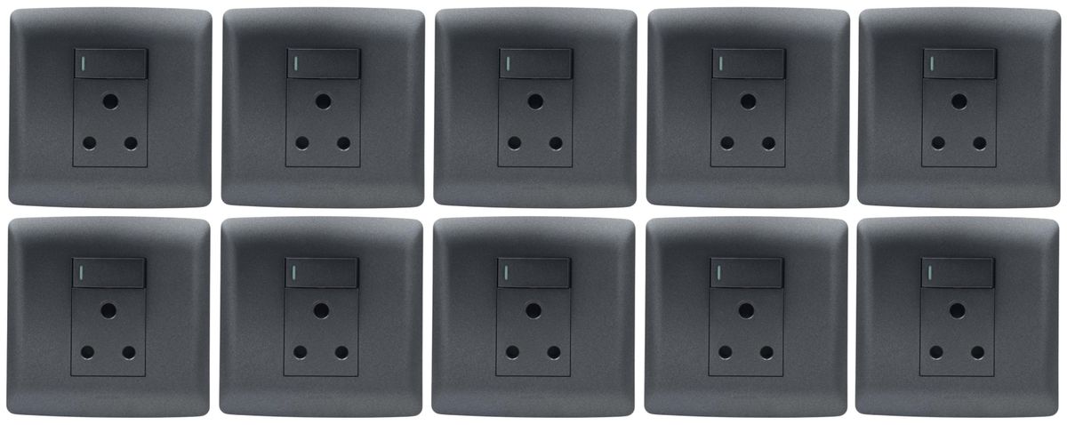 Hello Today, Metallic Black Single Plug 4x4 - 10 Pack | Shop Today. Get ...
