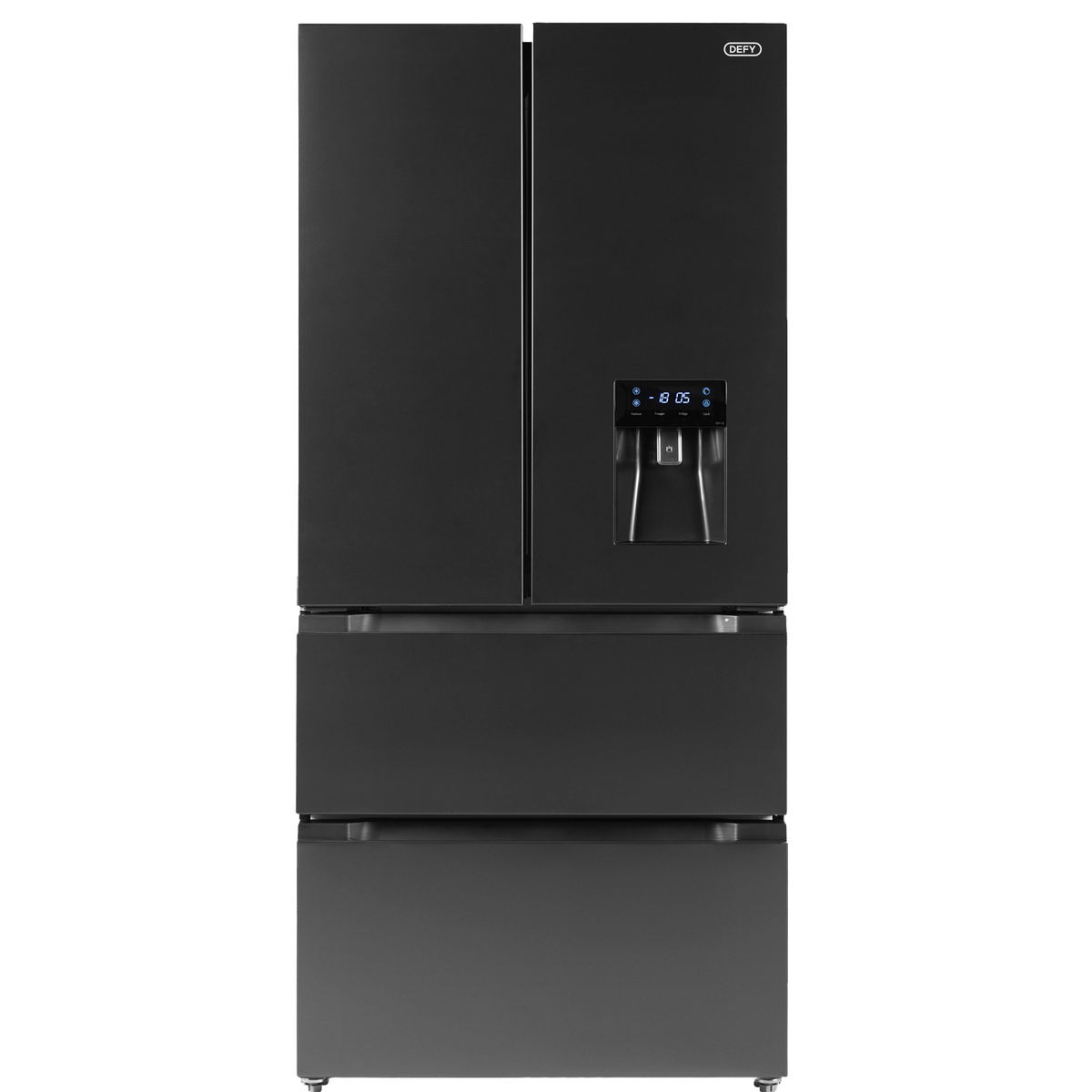 Defy DFF440 492L French Door Fridge with Water Dispense Onyx | Shop ...