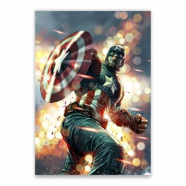 Captain America Bullet Poster - A1 | Shop Today. Get it Tomorrow ...