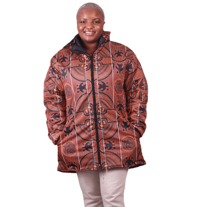 Ora Sotho Long Puffy African Jacket | Shop Today. Get it Tomorrow ...
