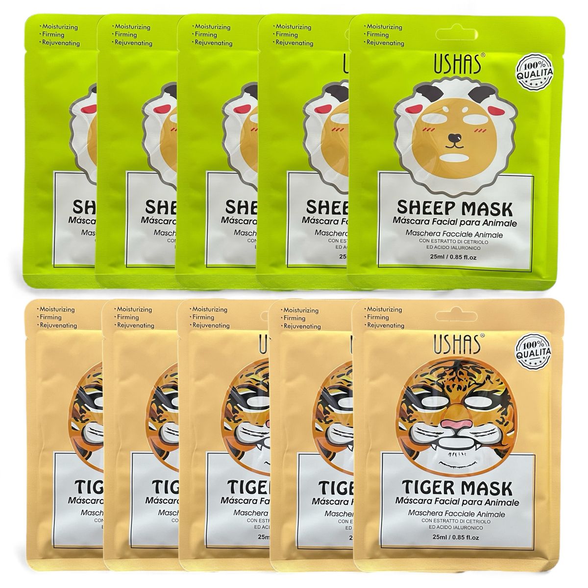Set of 10 - Moisturize Rejuvenating & Firming Mask Sheets | Shop Today ...