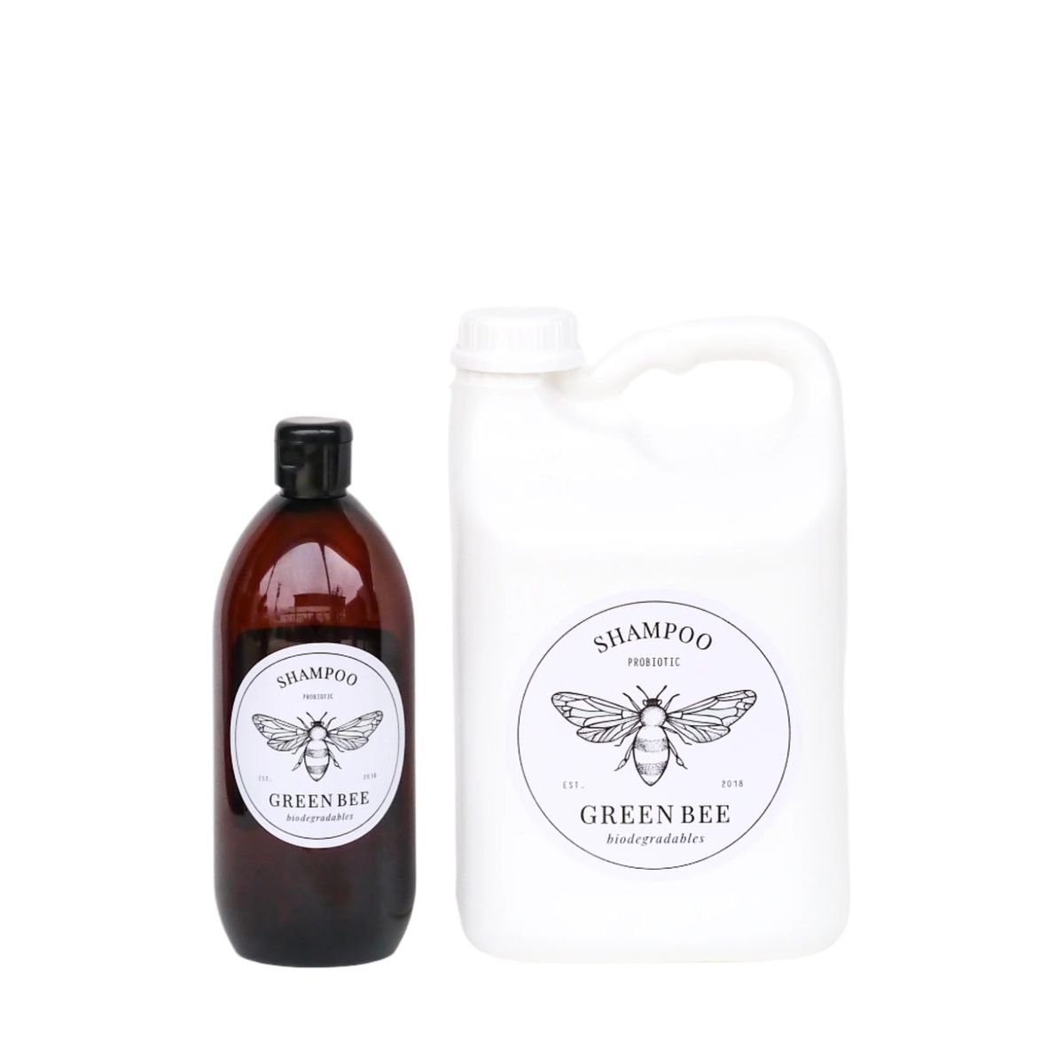 Green Bee Natural Probiotic Shampoo - 500ml + 2 Litre refill | Shop ...