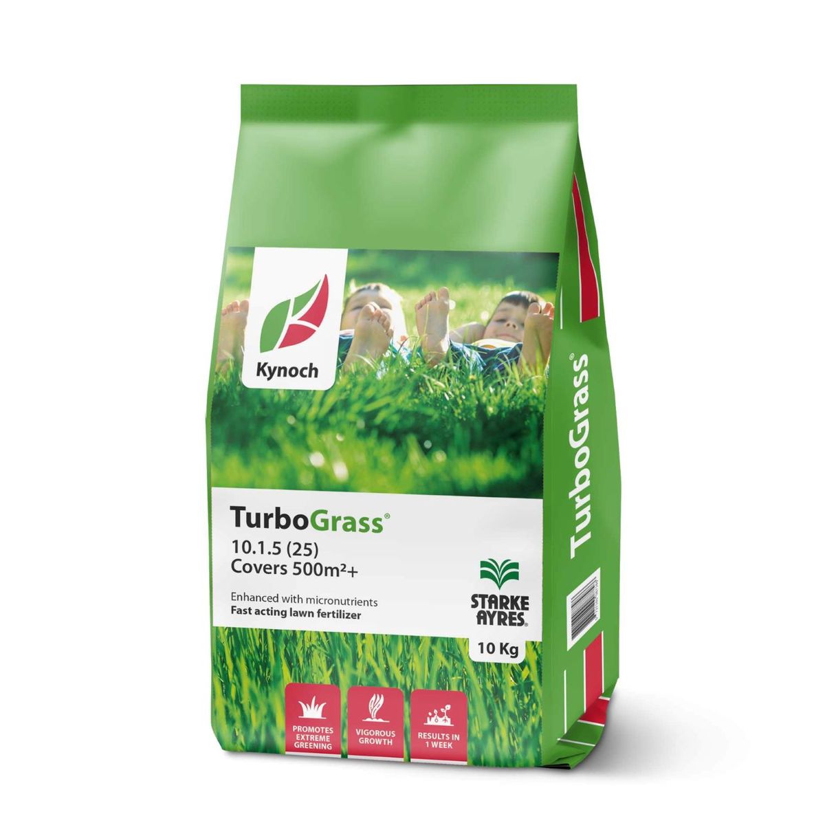 Kynoch Lawn Fertilizer - TurboGrass 10kg - NPK 10:1:5 (25) | Shop Today ...