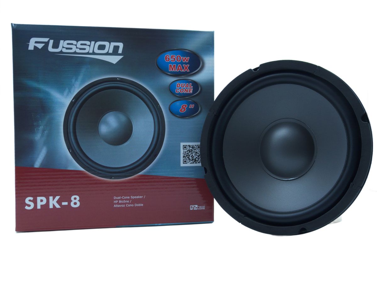 Fussion SPK-8 Dual-Cone 8" Speaker (650W Max) | Shop Today. Get it ...