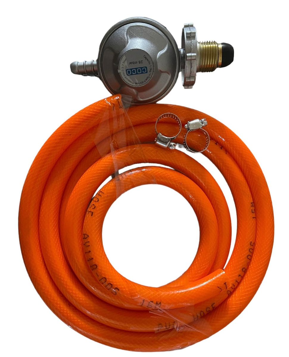 ACE Gas Regulator with 2m Hose and 2 Clamps | Shop Today. Get it ...