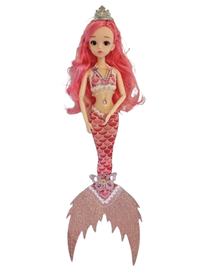 Tall Pink Mermaid Princess Doll - 45cm | Shop Today. Get it Tomorrow ...