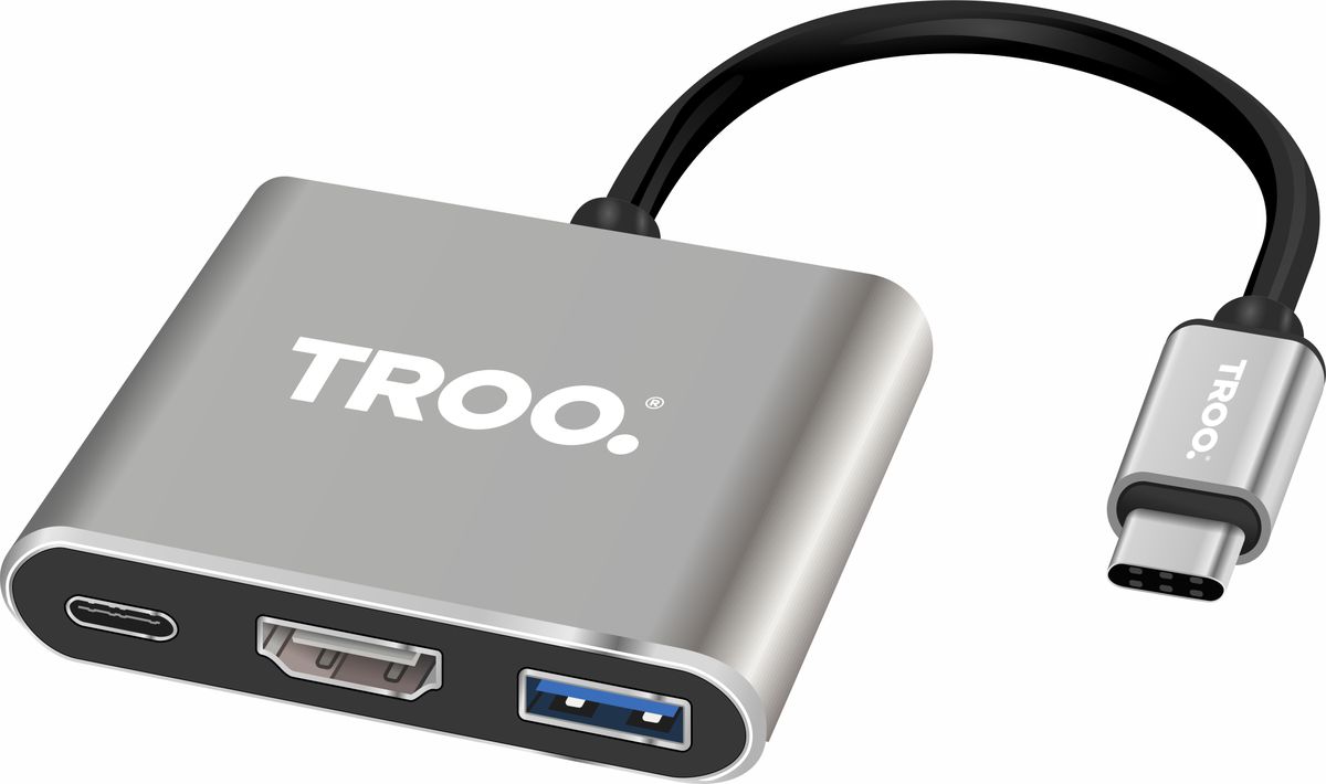 TROO Certified 87W Fast Charge Type-C To 4K HDMI Multiport Adapter | Shop Today. Get it Tomorrow ...