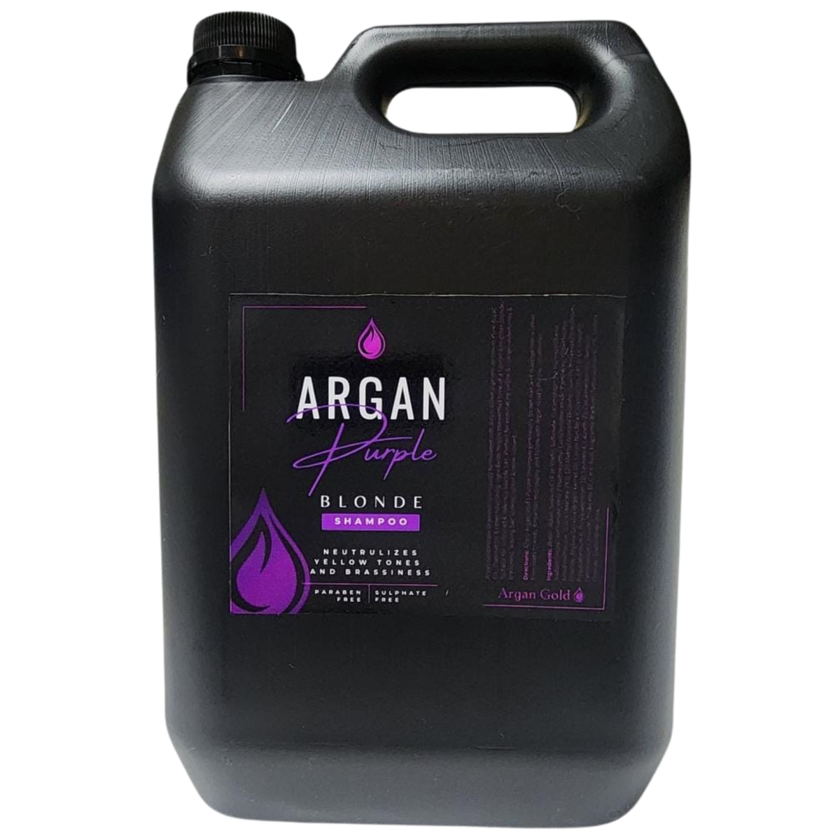 Argan Gold Purple Shampoo for Toning Blonde Hair - 5L | Shop Today. Get ...