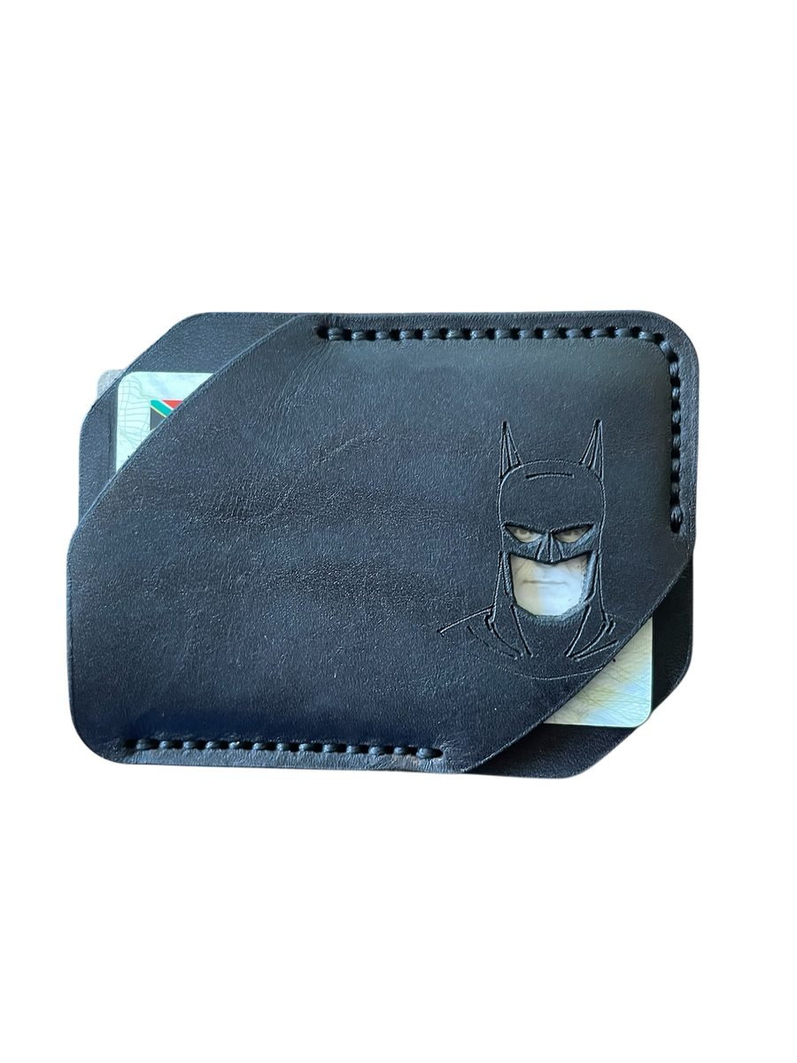 Dark Knight Leather Card Wallet | Shop Today. Get it Tomorrow ...