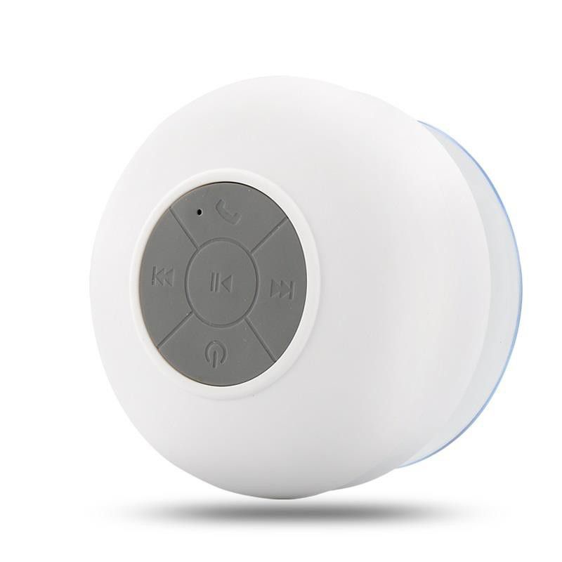 Waterproof Bluetooth Shower Speaker with Mic - White | Shop Today. Get ...