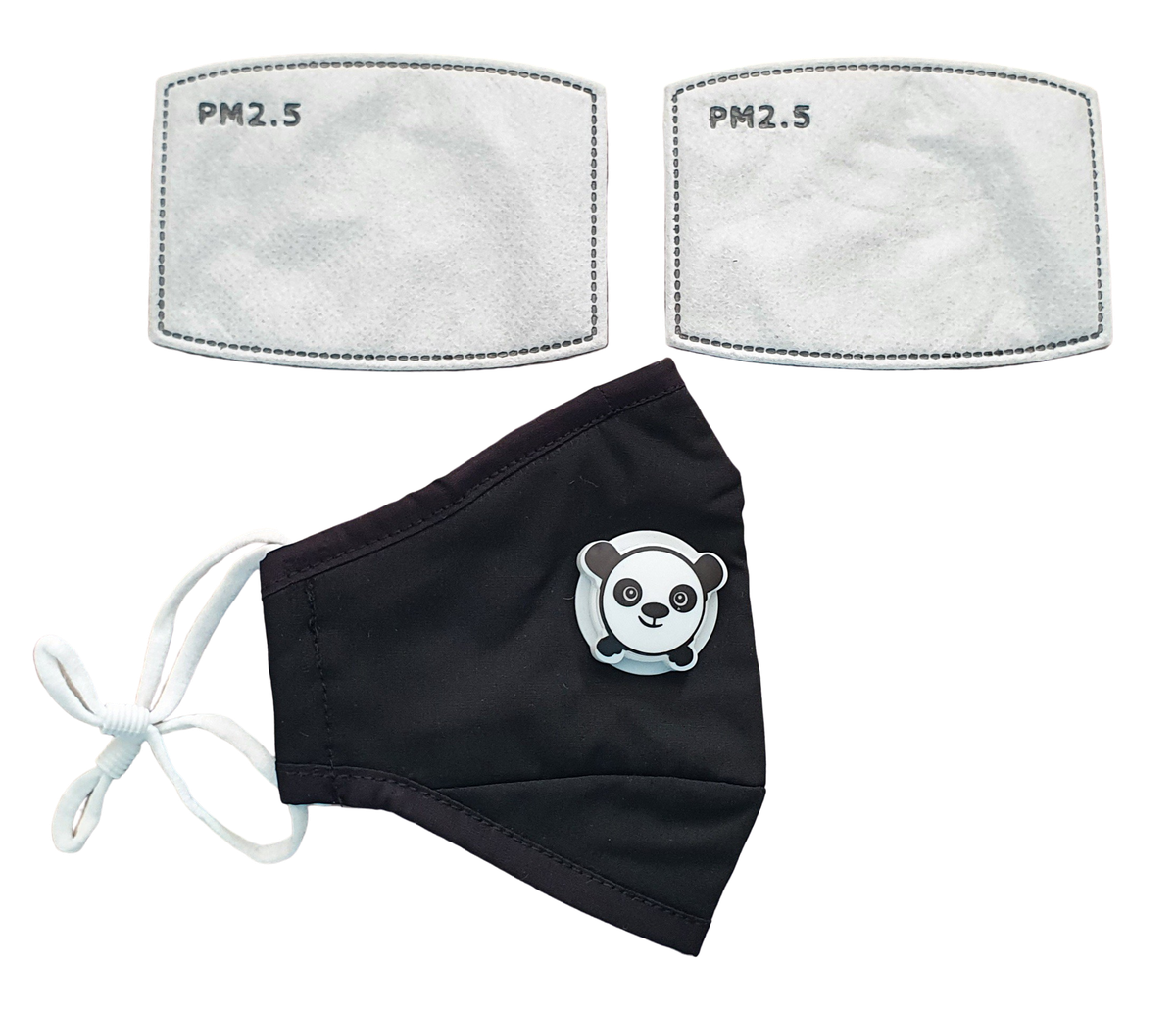 Anti-fog PM2.5 Kids Reusable Face Mask - Black | Buy Online in South ...