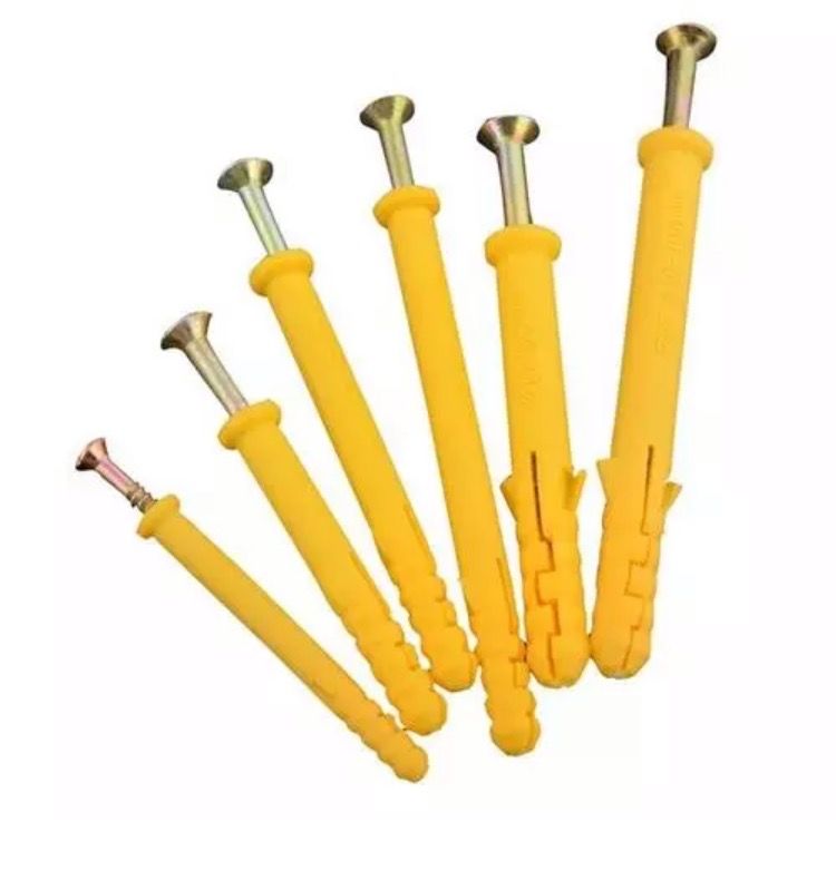 50 Piece of 6x80 Fisher Plug Nails in Anchor Expansion Bolt | Shop ...