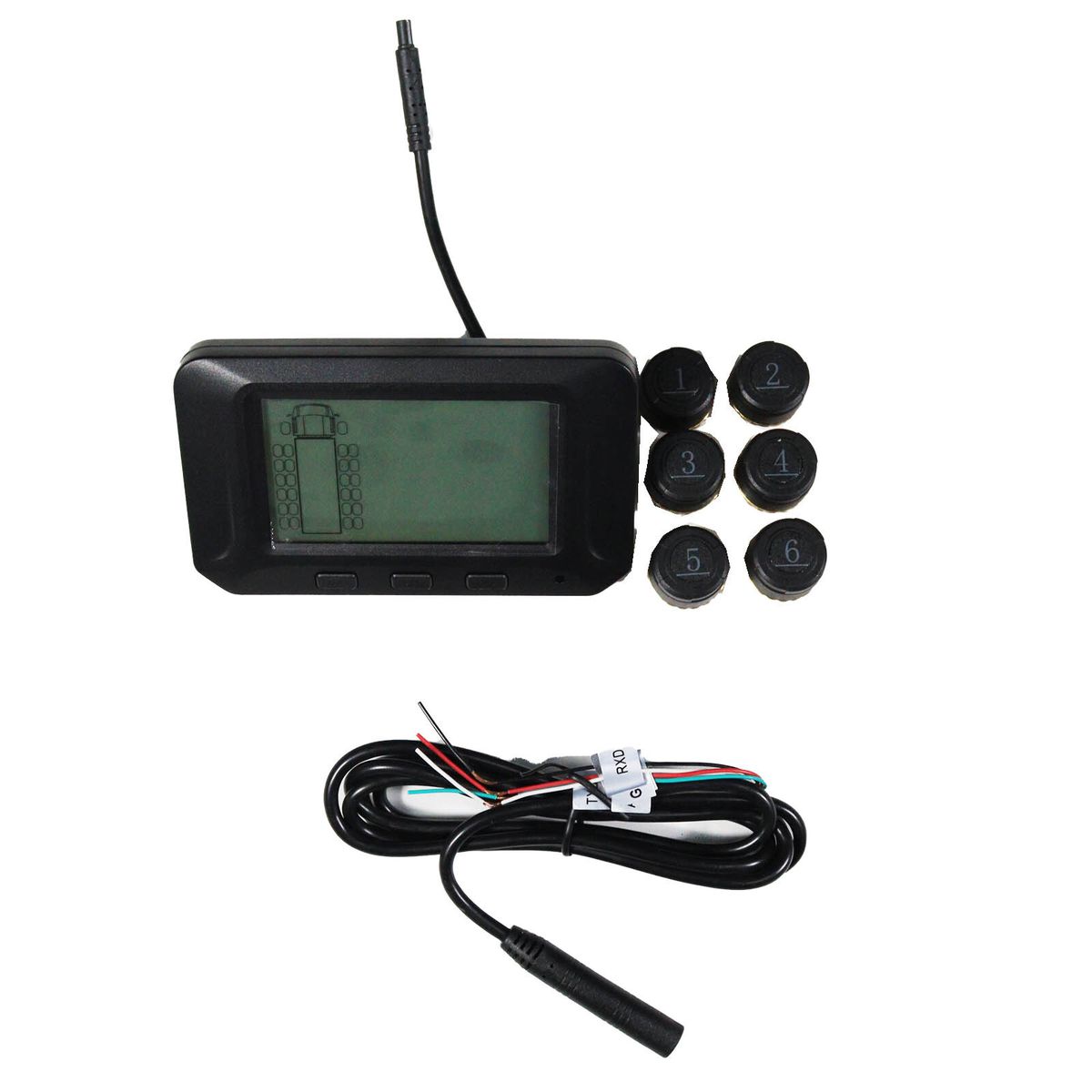 6 Piece Wireless Truck, Car & Trailer TPMS Internal Sensors | Shop ...