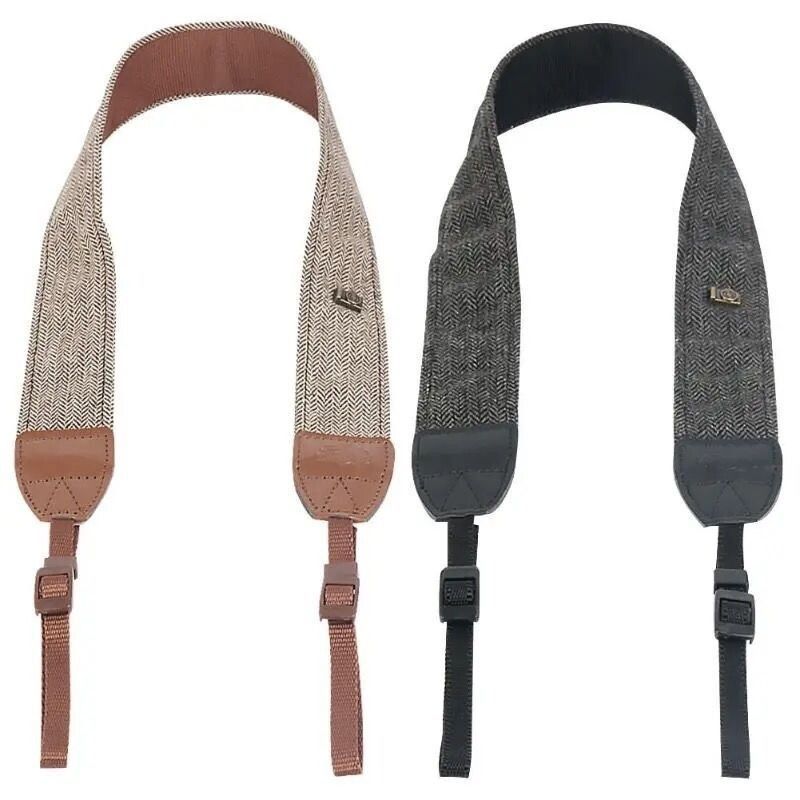 AICOM 2-Piece Vintage Cotton Shoulder Straps for DSLR Cameras | Shop ...