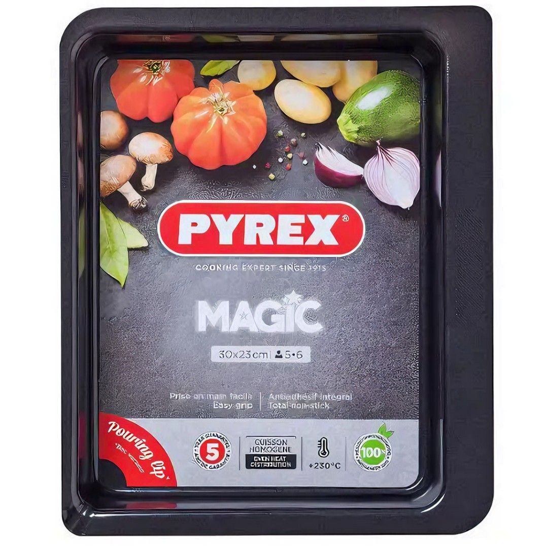 Pyrex Magic Rect Roaster 35x26cm - 4.4lt | Shop Today. Get it Tomorrow ... Pyrex Magic Rect Roaster 35x26cm - 4.4lt | Shop Today. Get it Tomorrow ...