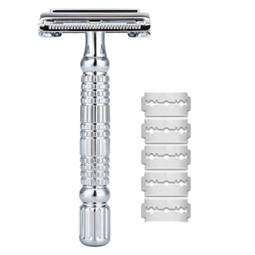 Premium Quality Safety Razor Plus 5 Blades | Shop Today. Get it ...
