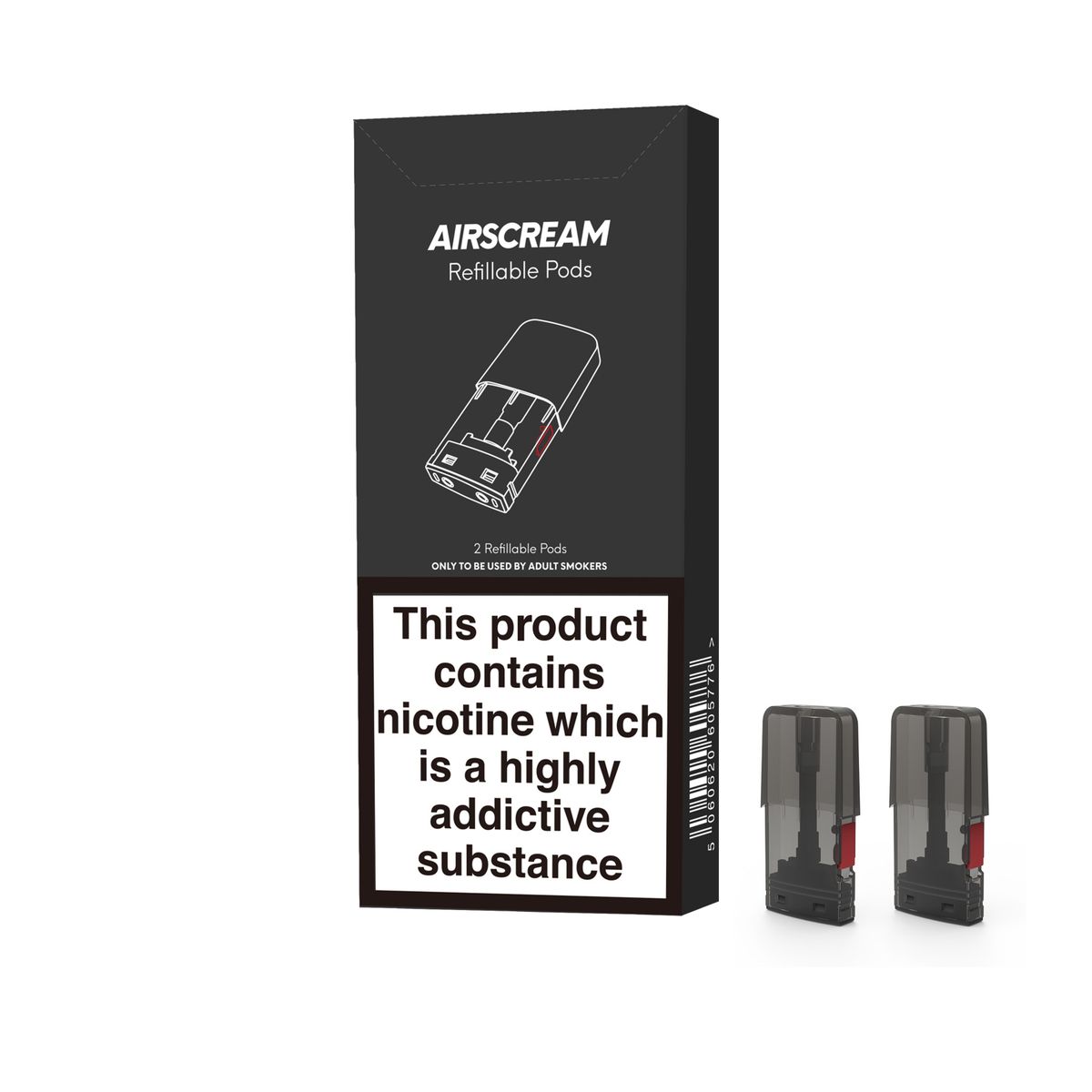 Airscream Airspops Refillable Pods 1 6ml Shop Today Get It