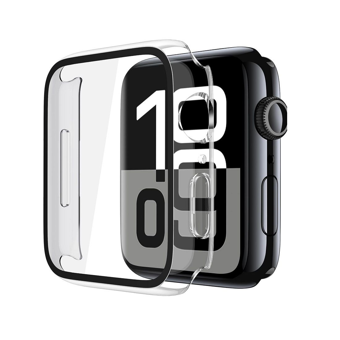 Screen Protector Hard PC Case for Apple Watch Series 10 (2024) 42 mm ...